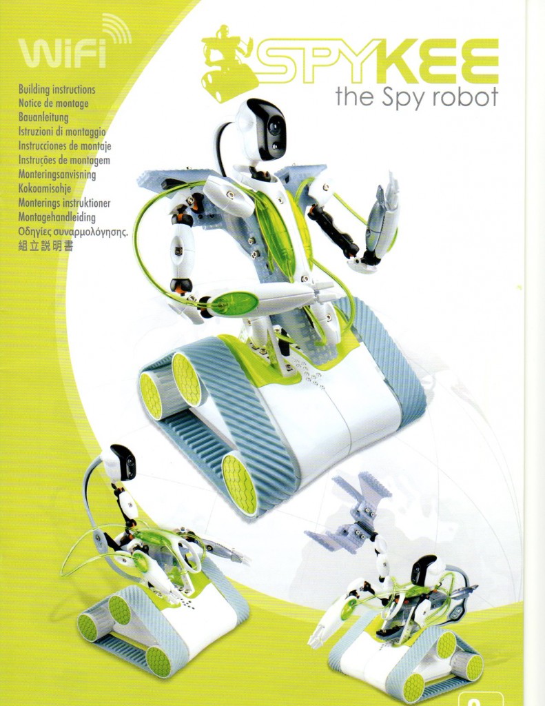 Spykee, the spy robot, by Meccano | Aleph Naught & the Null Set